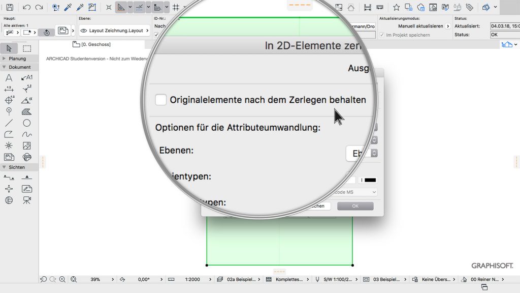 ARCHICAD BIM: PDF-Import als CAD-Zeichnung - Horst Sondermann