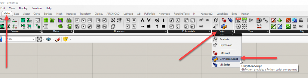 3 Point Parabola in Grasshopper + Python - Horst Sondermann