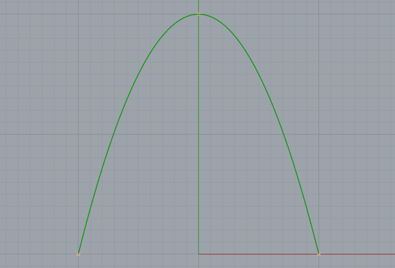 3 Point Parabola in Grasshopper + Python - Horst Sondermann