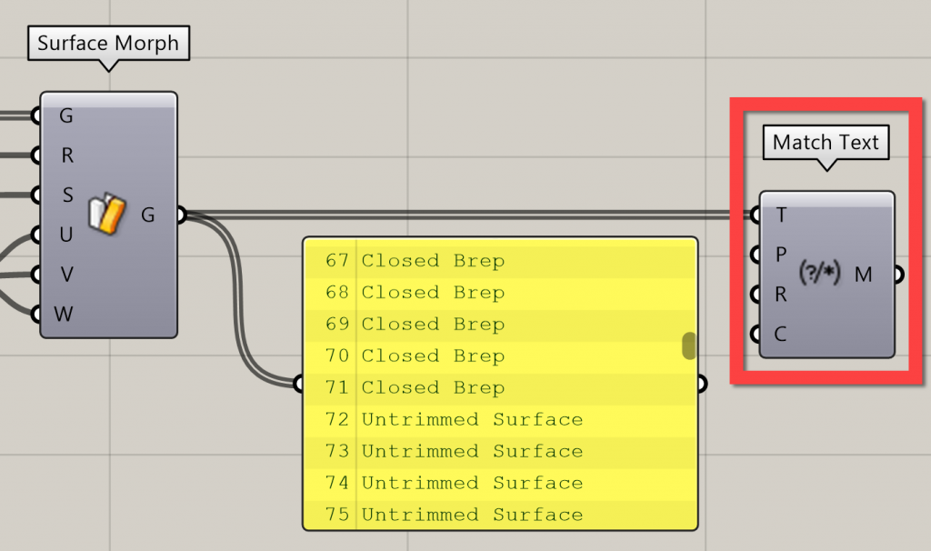 Rhino3D Grasshopper: Dispatch List Match Text - Horst Sondermann